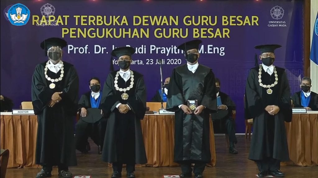 Professor Inauguration of Faculty of Engineering : Prof. Dr. Ir. Budi ...