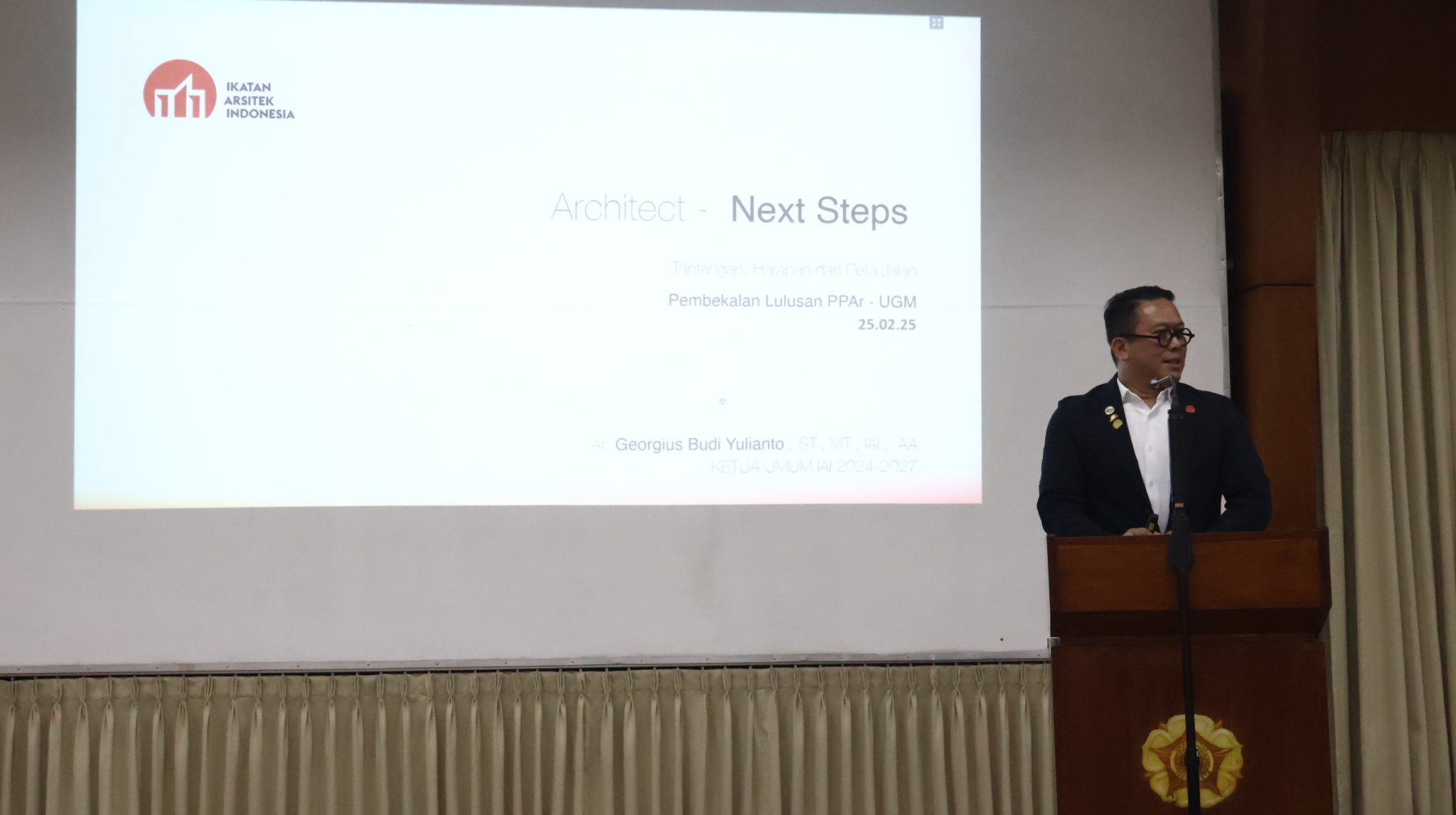 Architect’s Inauguration and Bachelor’s Graduation February Period 2025 ...