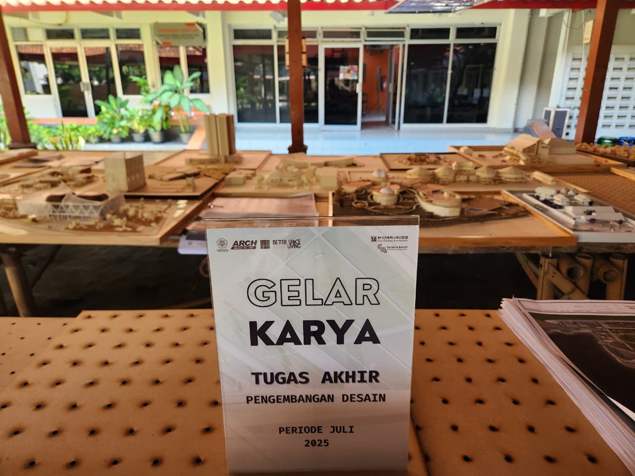 Final Project Exhibition: Design Development Stage, July 2025 Period – Architecture and Planning UGM